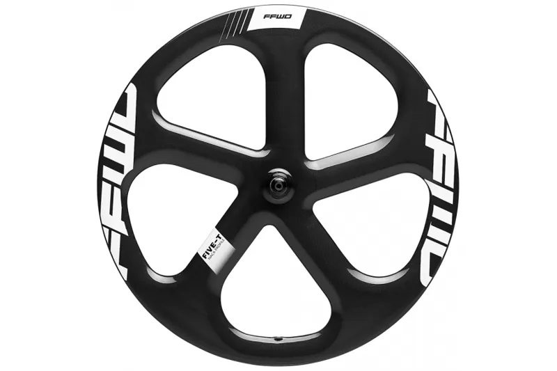 Fast Forward 5 Spoke Track Wheel Tubular 1K SKF Front Wheel White