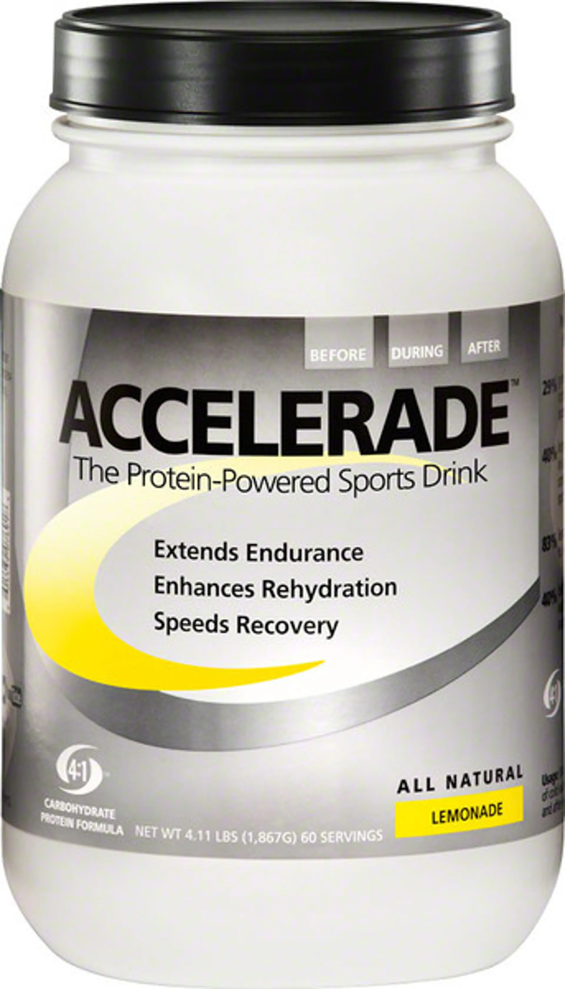 Accelerade Lemonade Energy Drink 60 Serving
