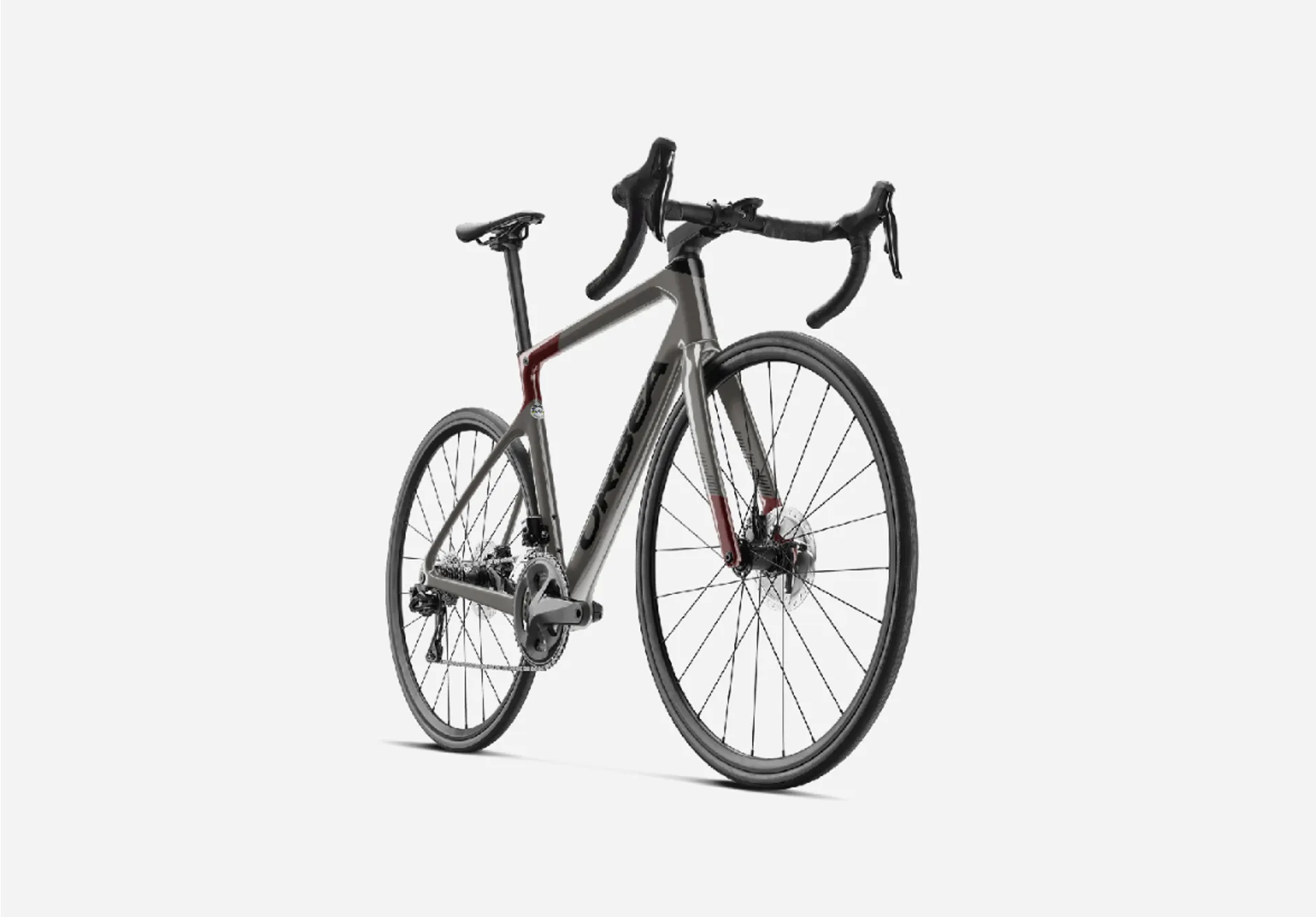 2021 Orbea Orca M20i Team Custom Carbon Road Bike in Silver