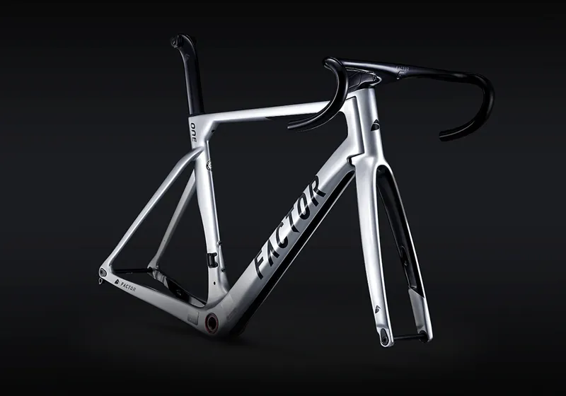 Factor ONE Disc Road Frameset Stirling Silver