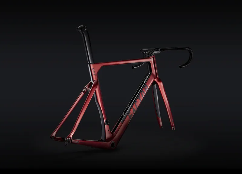 Factor ONE Road Frameset Crimson Red