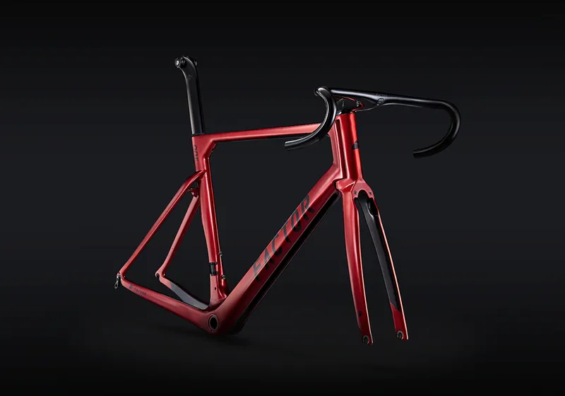 Factor ONE Road Frameset Crimson Red