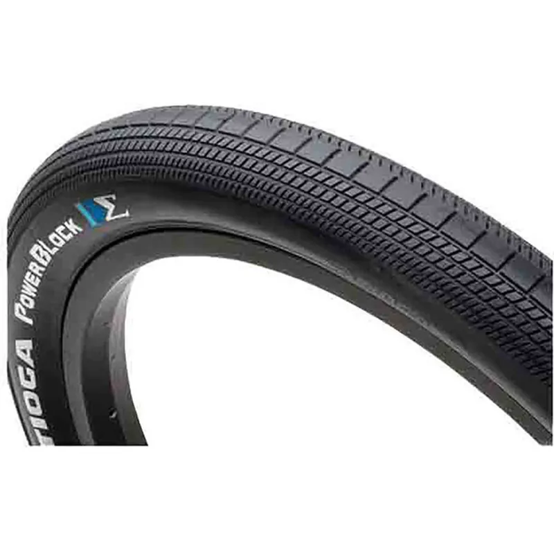Tioga Power Block BMX Racing Tyre 20x1 3 8 Black