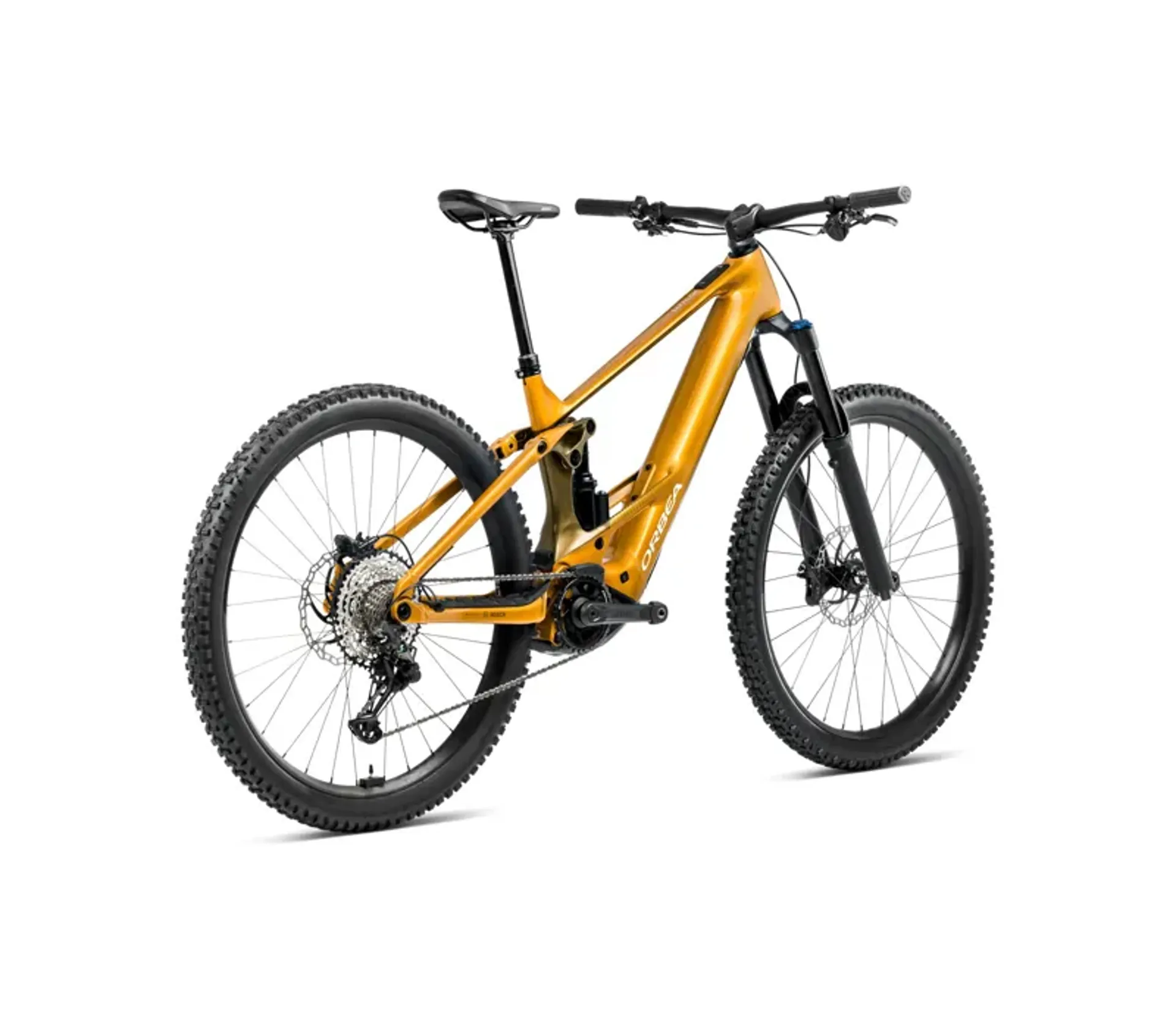 2025 Orbea Wild H20 eBike - Bumblebee Yellow/Metallic Olive Green